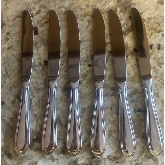 Pottery Barn | Dining | Pottery Barn 6 Piece Flatware Knives | Poshmark